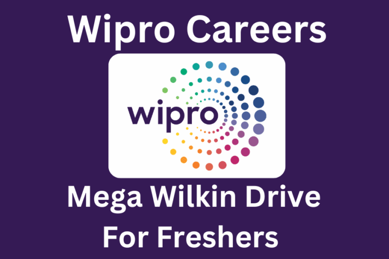 Wipro Walk-in Drive For Freshers || Mapping Role || Hyderabad
